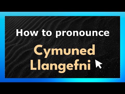 How to Pronounce Cymuned Llangefni (Wales/Welsh Pronunciation)