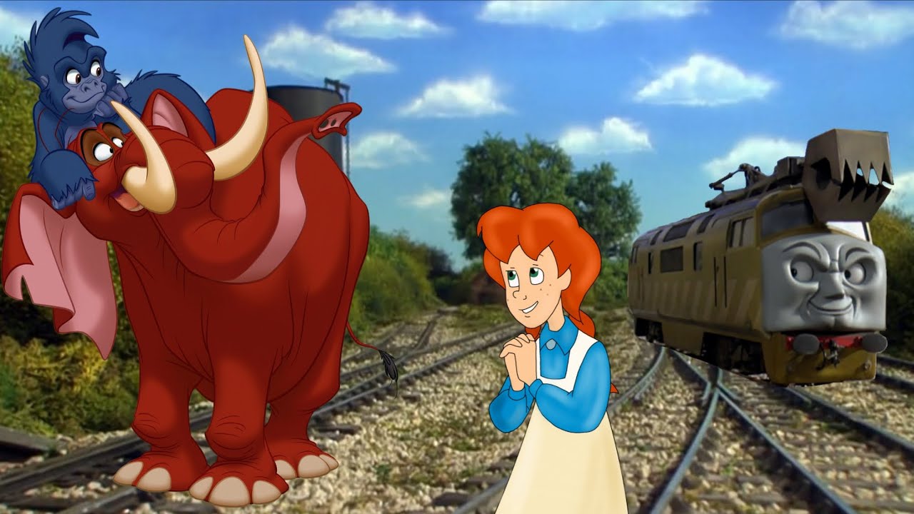 Terk & Tantor Saves Anne Shirley Jr From Diesel 10