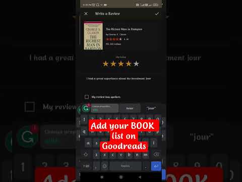 Goodreads | add your book list to the Goodreads app | follow your passion for reading by Goodreads.