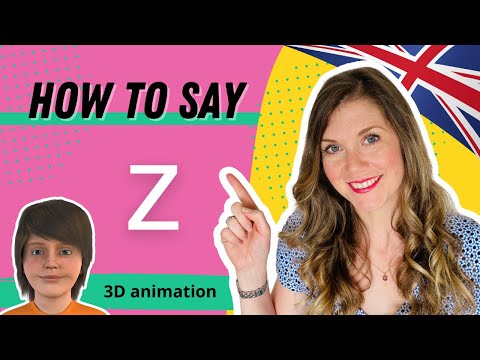 Z-DARA, Speech Therapy, SLP, How to say Z, English accent, Eliciting Sounds, 3D Speech, Resourceible
