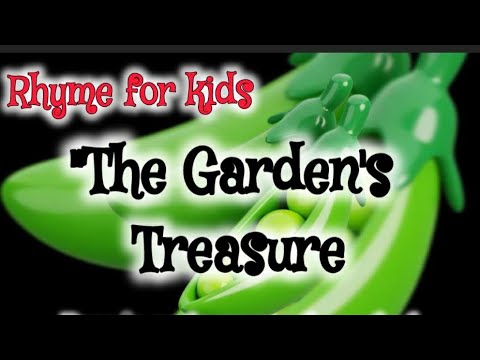 "The Garden's Treasure || Poem on vegetable || Rhymes for kindergarten