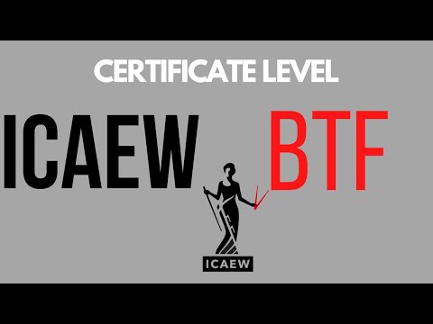 Easiest way to pass ICAEW BTF exam
