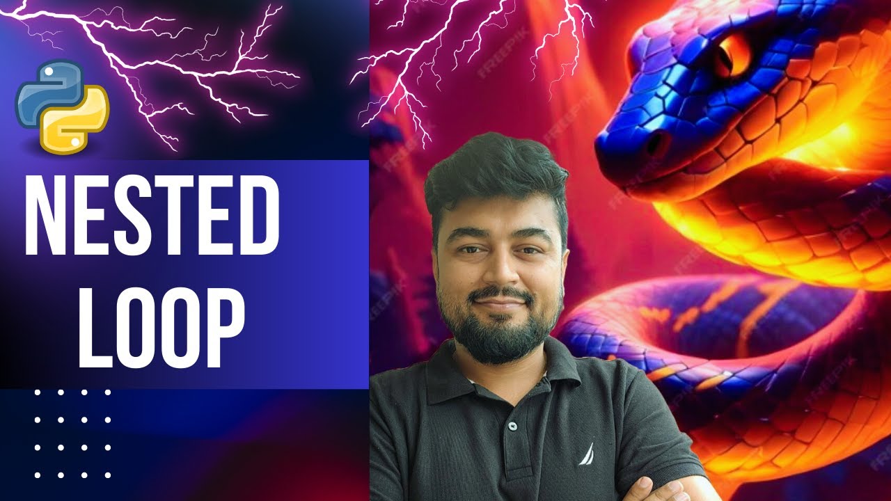 #20 Python Tutorial for Beginners | Nested loop | Hindi