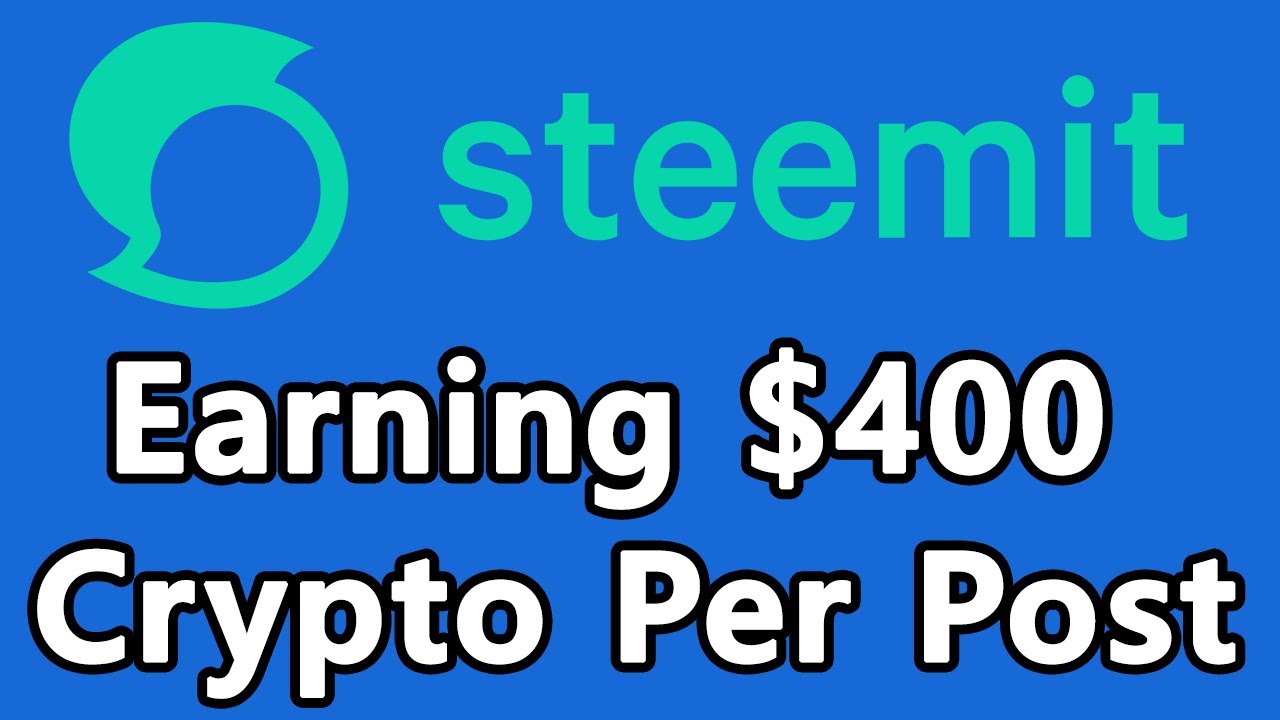 Steemit.com | Earning $400 In One Blog Post | Next-Gen Gig Economy