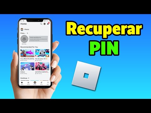 COMO Recuperar mi PIN de ROBLOX