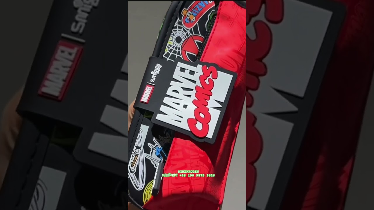 🕷️ Global Purchase Pencil Case + Marvel World Stationery Storage Backpack  #rymenrolex #pencil