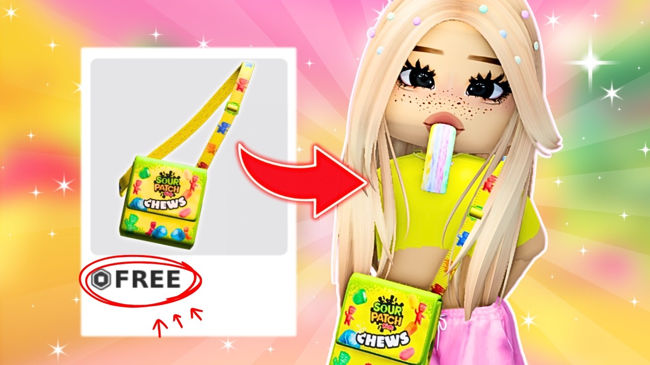 Get FREE Sour Patch Kids Crossbody Bag in Roblox (Limited UGC)