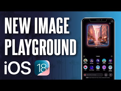 How to Use Image Playground on iPhone (iOS 18.2 Apple Intelligence)