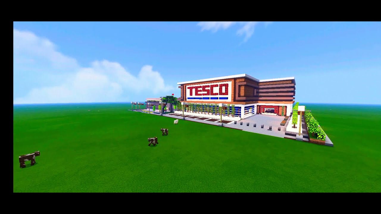 | Tesco Minecraft Map | By : OmegaGamer | • With Download Link • |