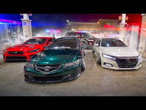 JAPANESE STANCE CARS TAKE OVER DAYTONA BEACH