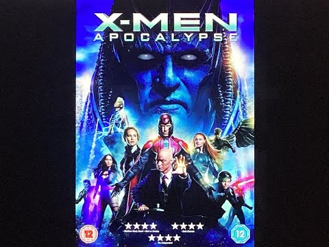 Opening to X-Men: Apocalypse UK DVD (2016)
