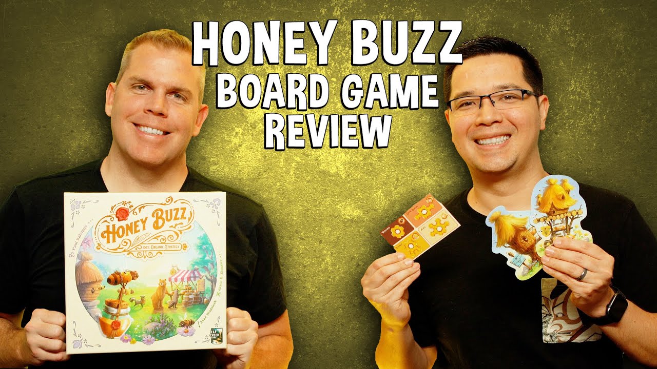 Review of Honey Buzz - Honey Making Bee Board Game