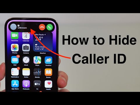 How To Hide ANY iPhone Caller ID!!