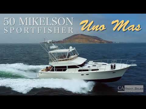 SOLD! 2004 Mikelson 50 Sportfisher "Uno Mas", offered by CA Yachts Sales Int'l