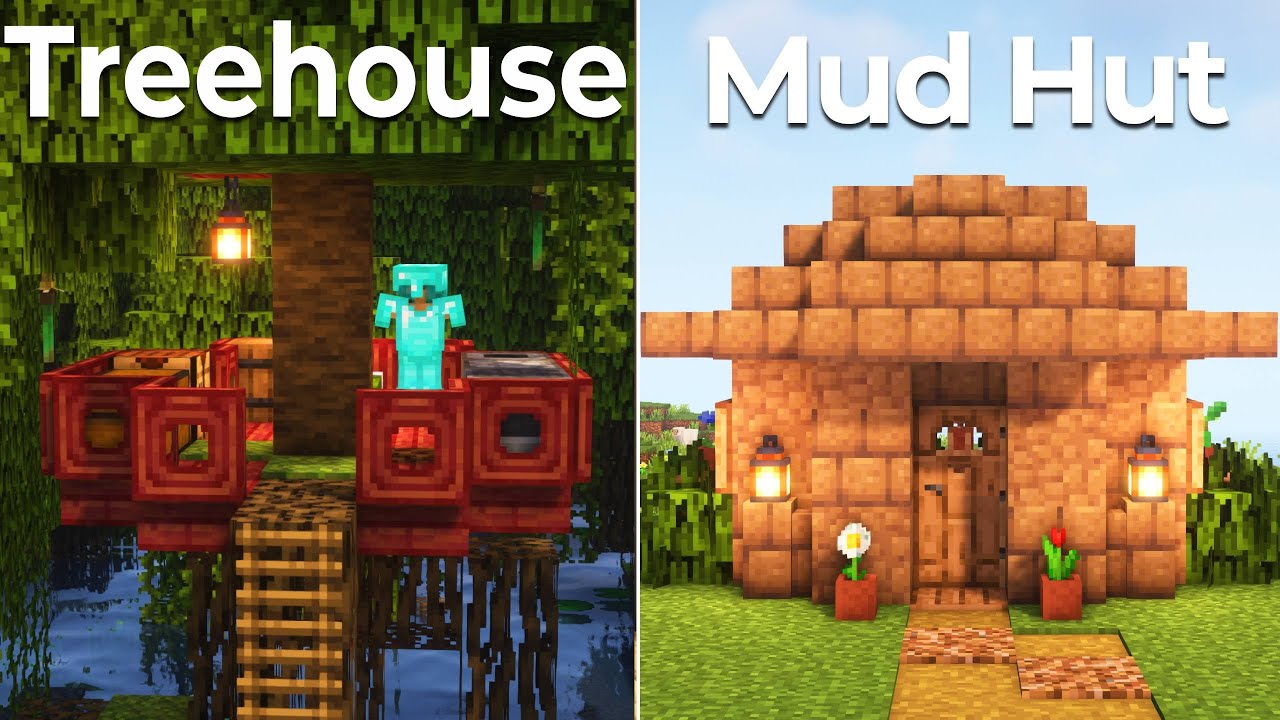 3 Simple Starter Bases for Minecraft 1.19 - Minecraft Builders