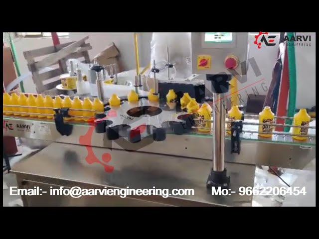 Sticker Labeling Machine - Automatic Pet Bottle Sticker Labeling ...
