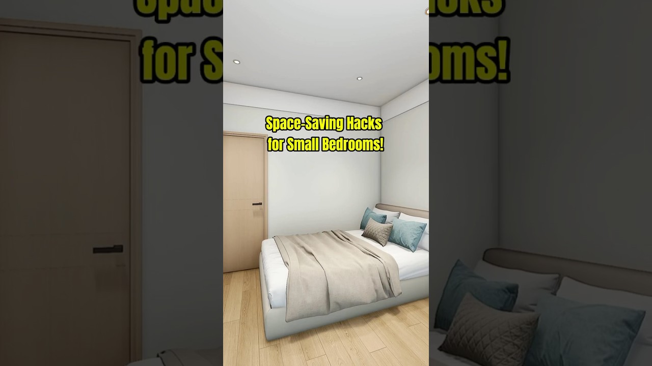 Maximize Small Bedroom Space: Clever Tips for Bed Placement and Storage Solutions!