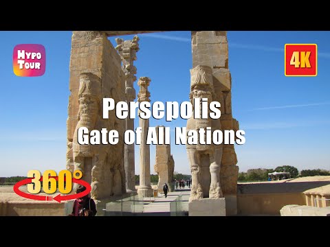 Persepolis (TAKHT-E JAMSHID), Gate of All Nations 360° 4K