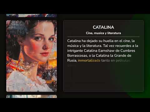 Catalina Meaning and Origin of the Name - Documentary