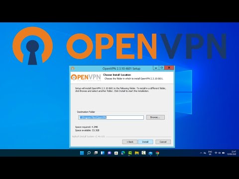How To Install & Setup OpenVPN Client On Windows 10 / Windows 11
