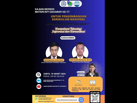 Kajian Berseri 17 : Geografi Dan Kompetensi Abad 21 (Kompetensi Teknologi Informasi dan Komunikasi)