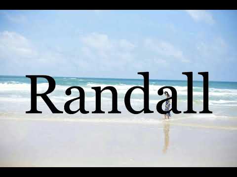 How To Pronounce Randall🌈🌈🌈🌈🌈🌈Pronunciation Of Randall