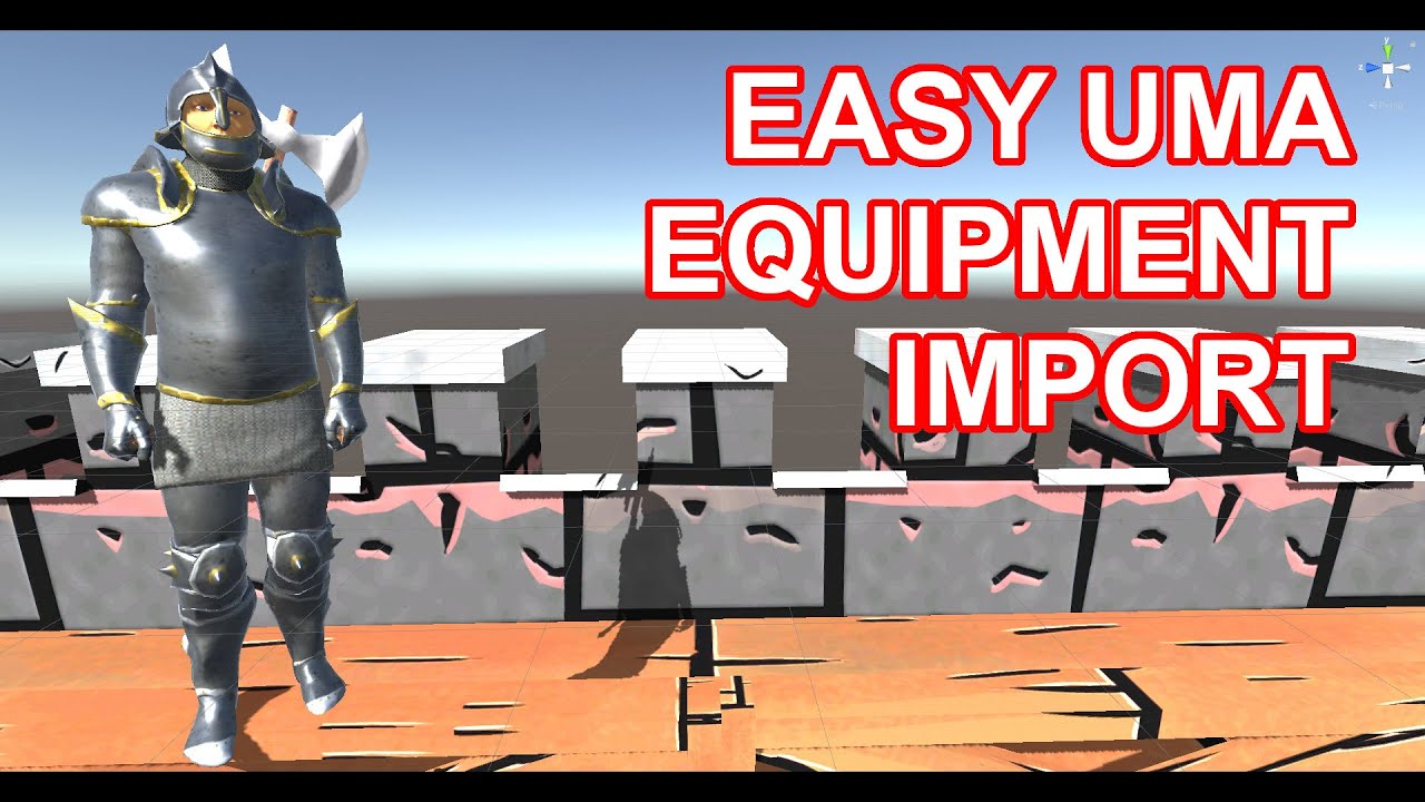 AnyRPG Equipment Set Wizard Tutorial | Import Unity UMA Gear