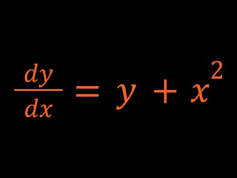 A Non-Homogeneous Differential Equation