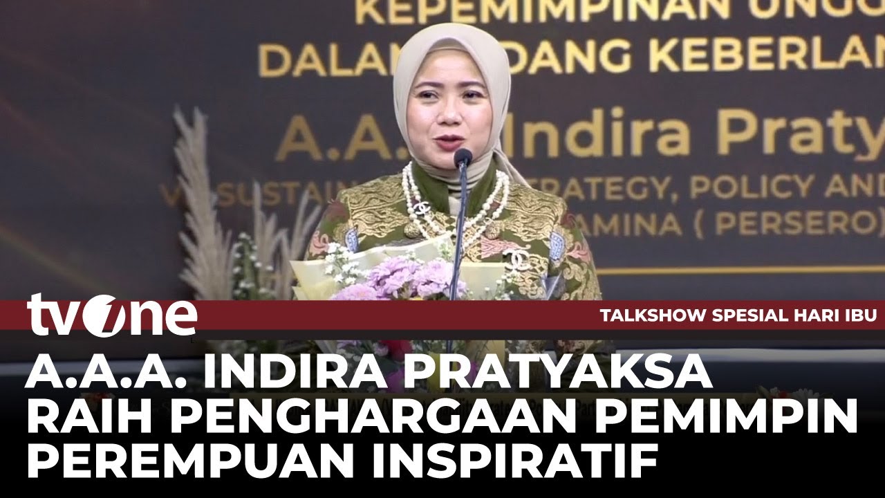 A.A.A Indira Pratyaksa Wins Excellence in Sustainability Leadership Award | tvOne