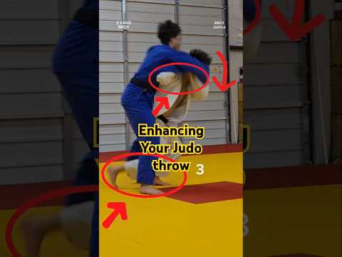 🚀 two-handed same-sided Seoi-nage  Step by Step throw detail by Joshua Yang #judo #ippon