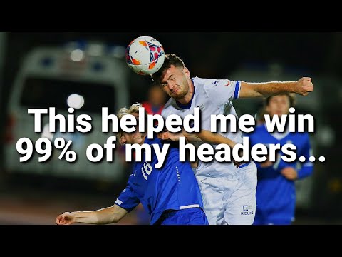 This soccer heading technique helped me WIN 99% of my headers...