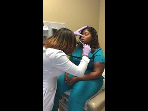 HEENT Assessment Video (Ear Inspection- Take 2)- Celebrity McNeal, Advanced Health Assessment