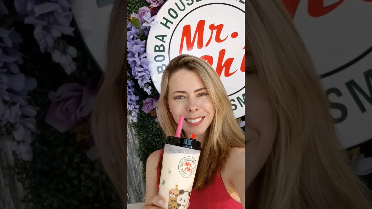 Newest Las Vegas Bubble Tea Shop Menu Coming Soon at Mr. Chi! #boba #bubbletea #shortswithcamilla