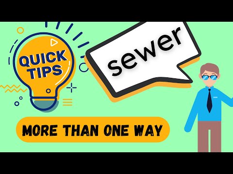 English PRONUNCIATION | how to say "SEWER"