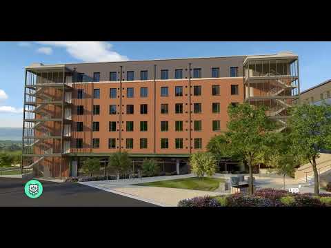 CGI fly through - University of Exeter's Clydesdale and Birks