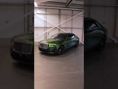 This Green Rolls-Royce Ghost Redefines Presence