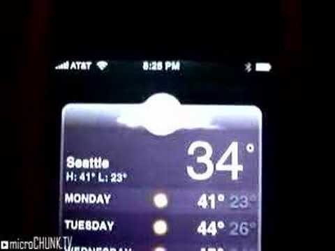 iPhone Weather Icons