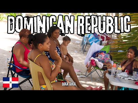 I DISCOVERED Paradise in Boca Chica Beach Santo Domingo! 🇩🇴