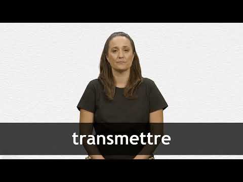 English Translation of “TRANSMETTRE” | Collins French-English Dictionary