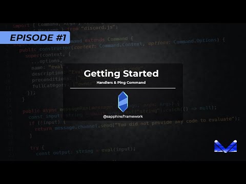[E1] Discord Bot Tutorial (Getting Started, Handlers & Ping Command)