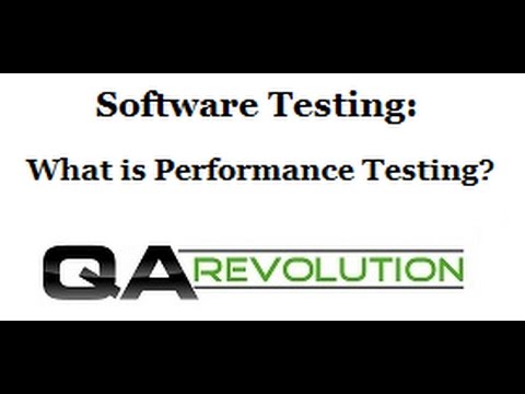Software Testing: What is Performance Testing?