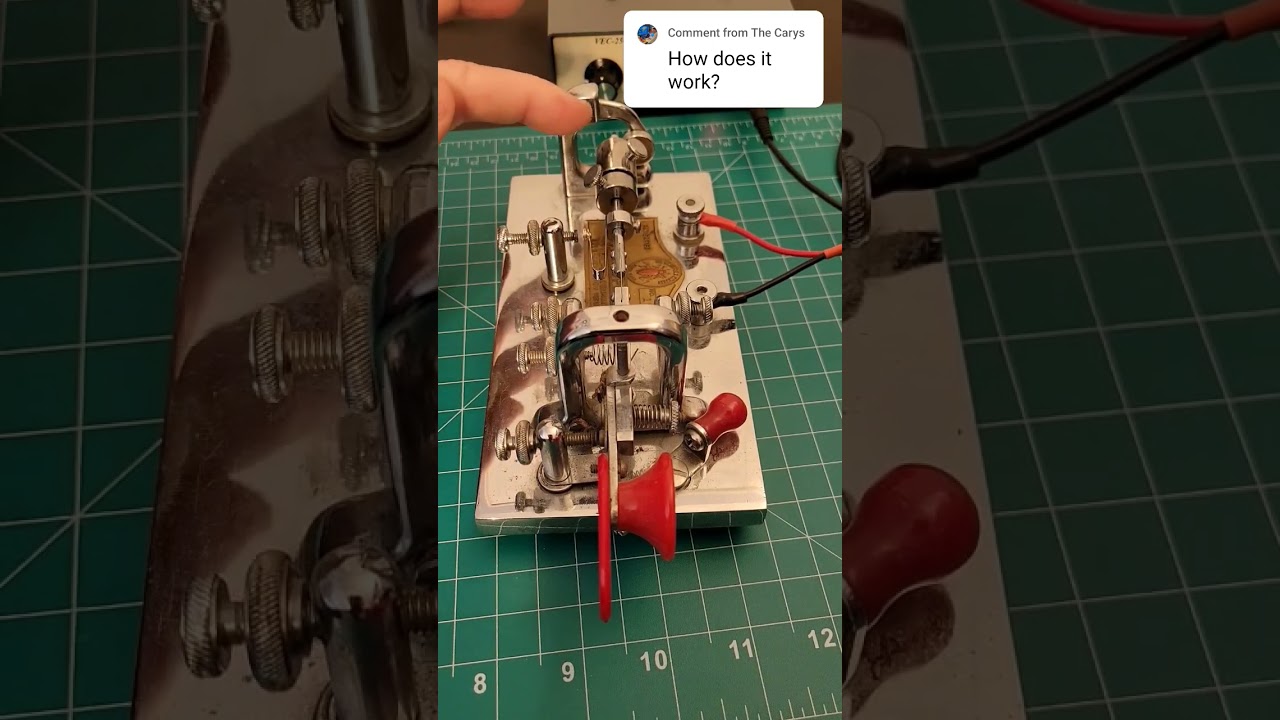 The Morse Code Bug Explained In 60 Seconds - Still questions?  Post a comment.