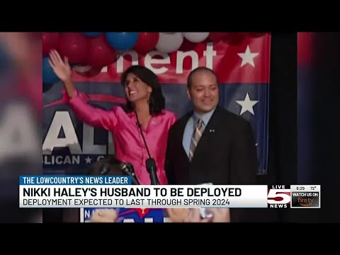 VIDEO: Nikki Haley's husband to be deployed to Africa Saturday