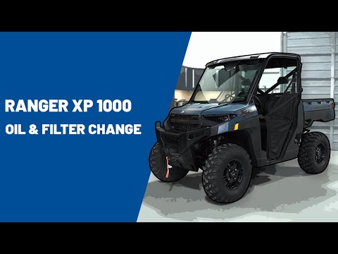 2025 RANGER XP 1000 | Oil and Filter Change | Polaris Off Road Vehicles