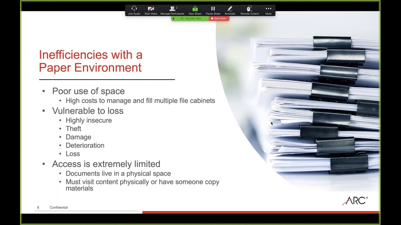 Escape Paper  Adopting a Paperless Document Solution