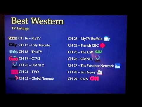 BW+ TV listings channel