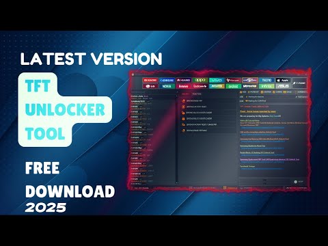 TFT UNLOCKER DIGITAL V6.2.1.1 TFTUnlock Tool 2025 / FREE UnlockTool
