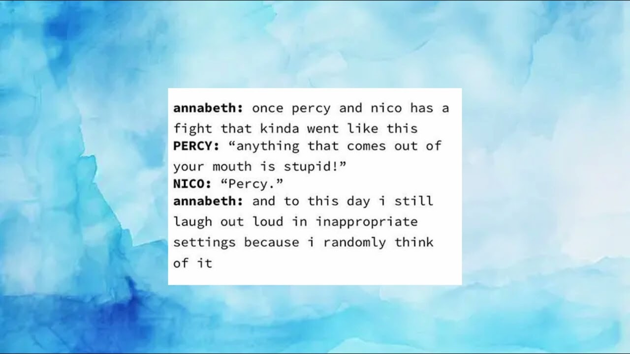 Percy Jackson memes part 7