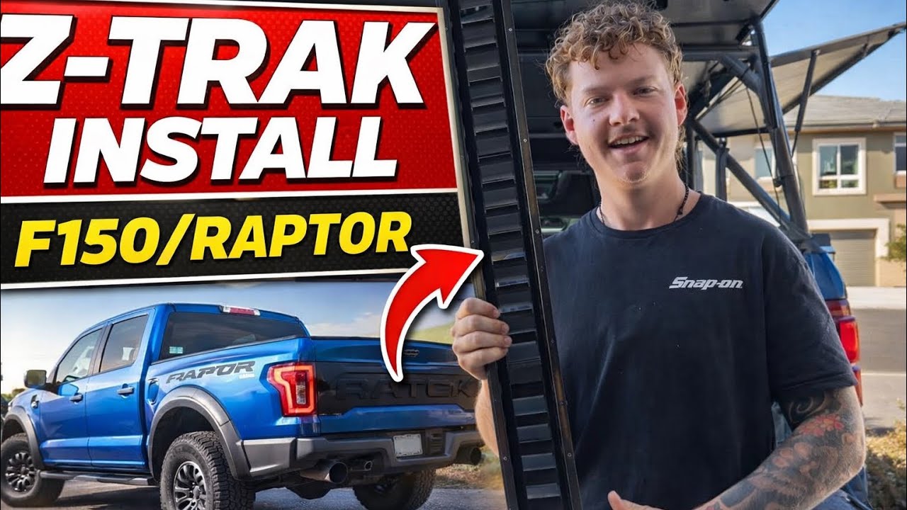 Z-Trak Install | Plus-Nut Kit | F150/Raptor | Secure Anything
