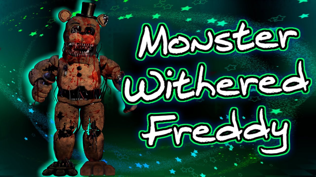 | Fnaf Speed Edit | Making Monster Withered Freddy!